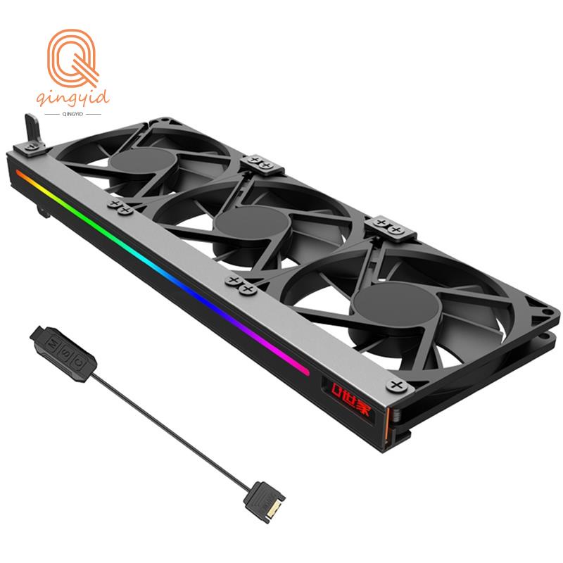 Universal GPU Cooling Fan 3X90mm ARGB Sync Lighting 5V Addressable RGB ...