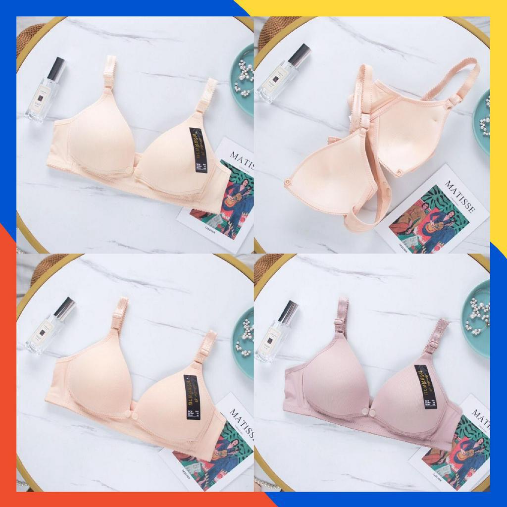 Áo Ngực Không Gọng - Cúc Mở Tiện Lợi Cho Mẹ - Bầu và Sau Sinh( 40kg - 95kg ) | Shopee Việt Nam