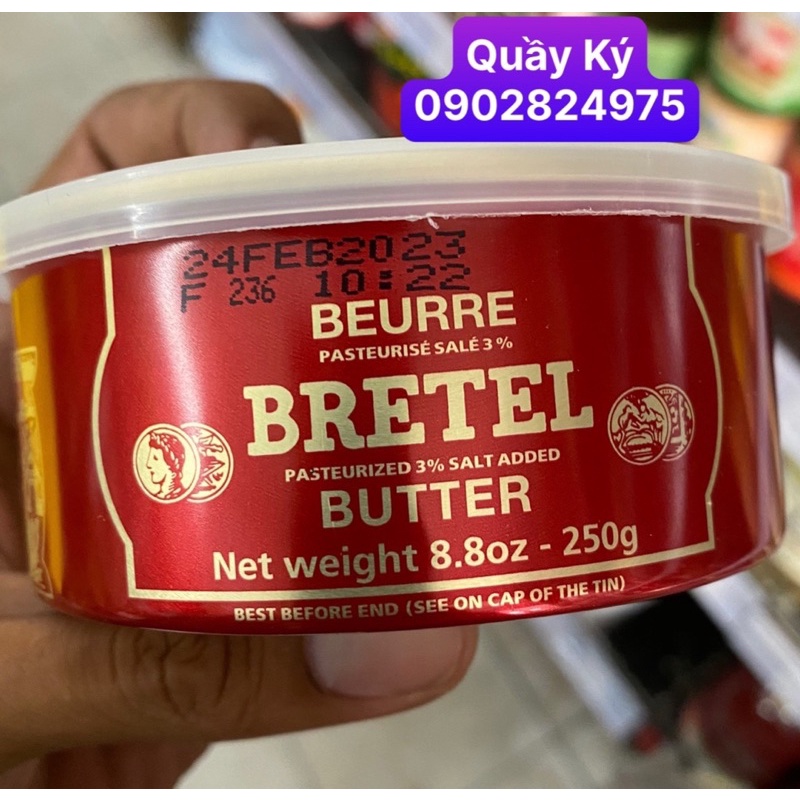 BƠ ĐỒNG TIỀN - BRETEL BUTTER 250GR | Shopee Việt Nam