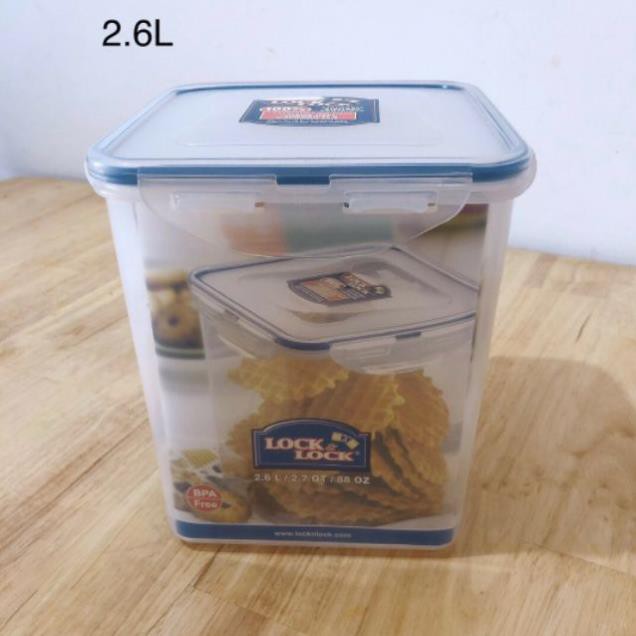 Hộp nhựa chữ nhật Lock&Lock 2,6 lít | Shopee Việt Nam