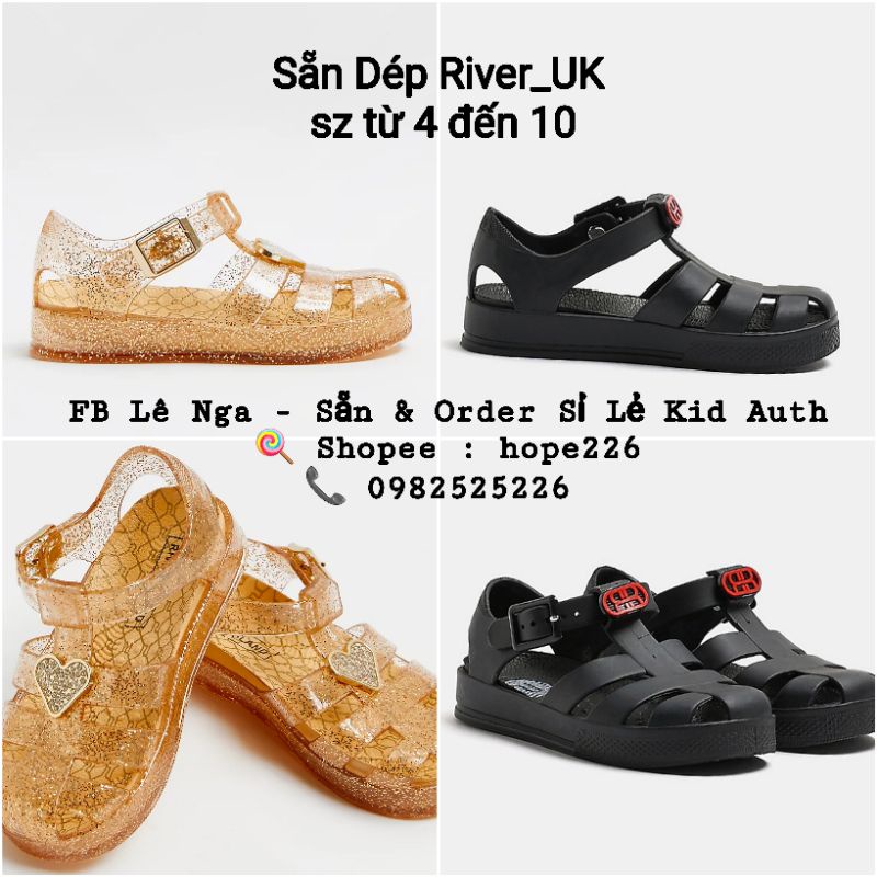 Sandal bé gái, bé trai RIVERISLAND chính hãng sz từ 4 đến 10 (ĐỌC KỸ ...