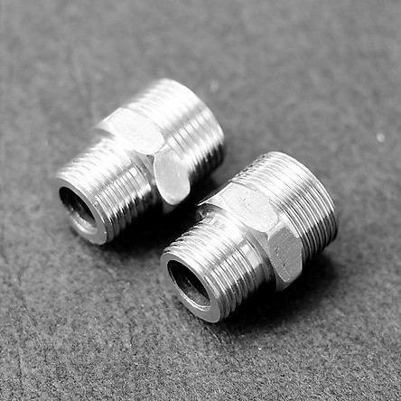COMBO Nối 2 đầu răng ngoài phi 21,27mm - INOX/Thau ngoài 1/2 ngoài 3/4 ...