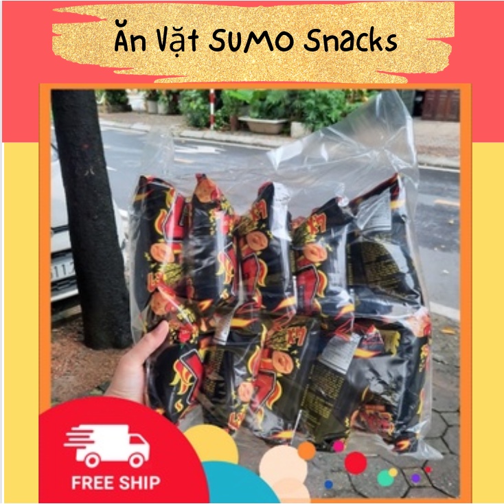 Bịch 10 gói Bim Bim Snack bắp 4x vị Sốt SRIRACHA cay Oishi 14/16g-Ăn ...