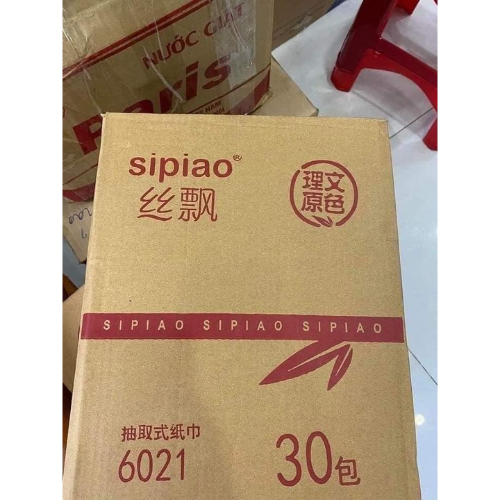 Thùng 30 gói giấy ăn gấu trúc sipiao 6021 [chính hãng] | Shopee Việt Nam