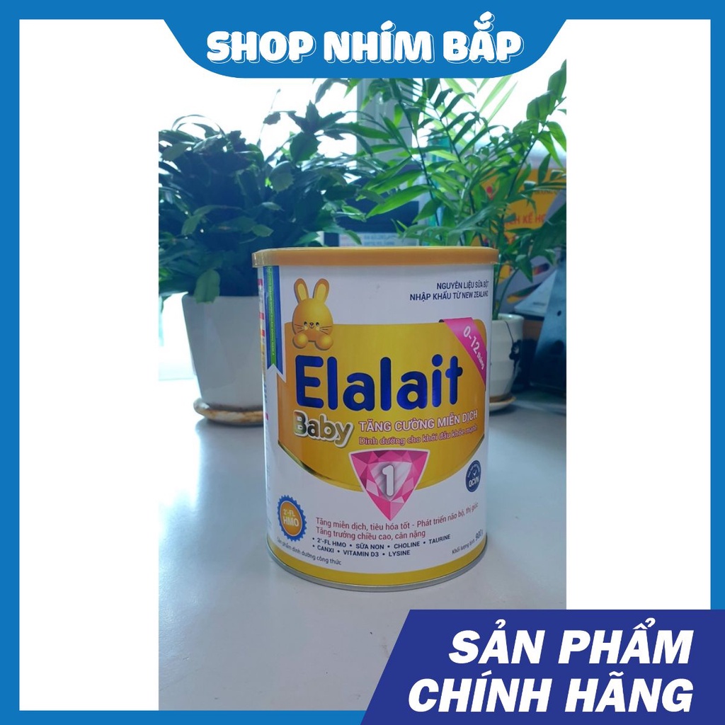 Sữa bột Elalait 1-Baby/2-GrowIQ/3-Pedia hỗ trợ bé phát triển toàn diện hộp 400g/700g | Shopee ...