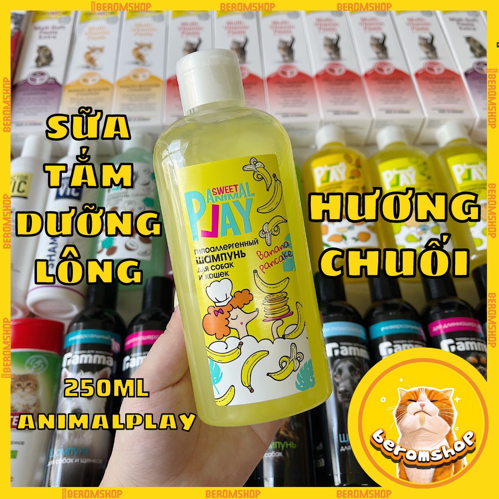 SỮA TẮM CHO CHÓ MÈO ANIMAL PLAY SWEET 9 MÙI HƯƠNG 300ML CỰC THƠM NHẬP NGA GIÁ CỰC RẺ | Shopee ...