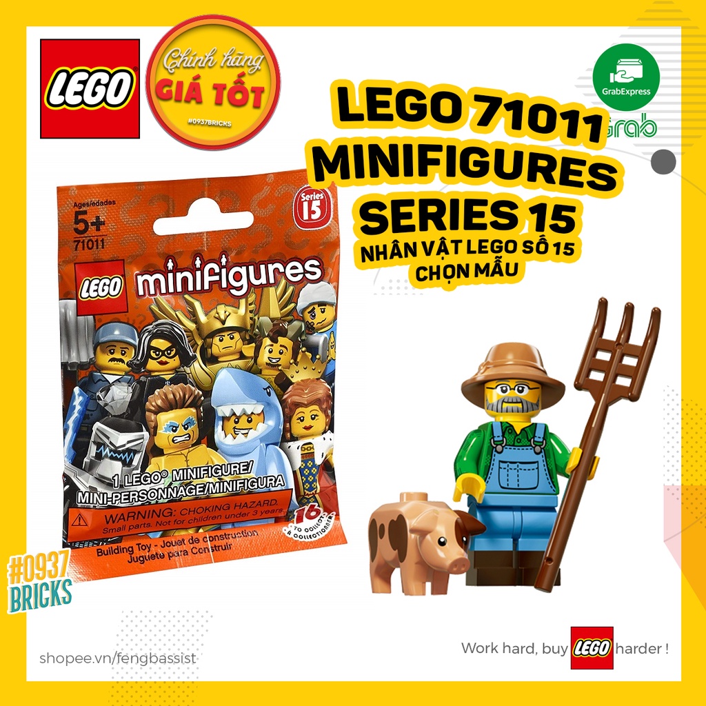[CÓ SẴN] Nhân Vật LEGO 71011 LEGO Minifigures - Series 15 - chọn mẫu ...