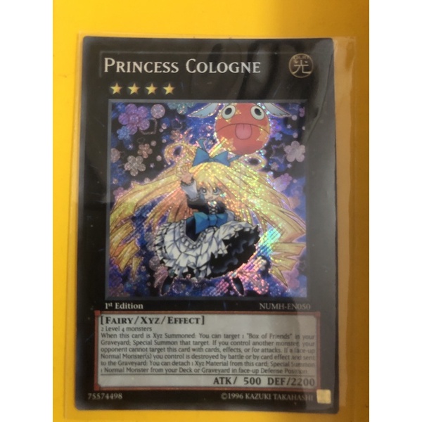Lá bài thẻ bài Yugioh Princess Cologne – Secret Rare - Tặng bọc bài ...