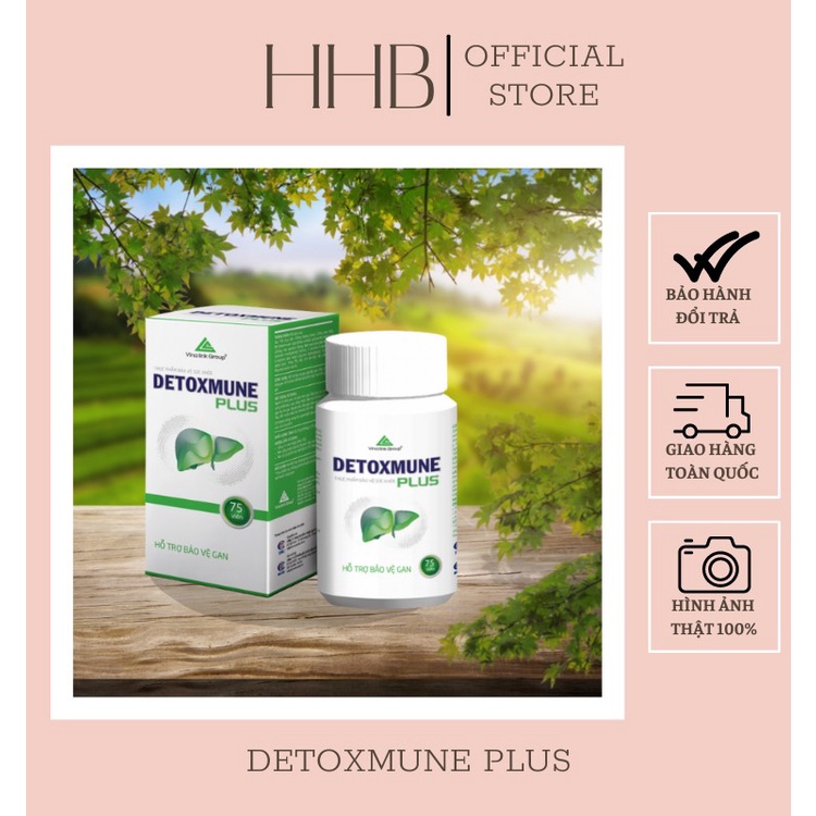 [CHÍNH HÃNG] THỰC PHẨM BẢO VỆ SỨC KHOẺ DETOXMUNE PLUS/ HỖ TRỢ ĐÀO THẢI ...