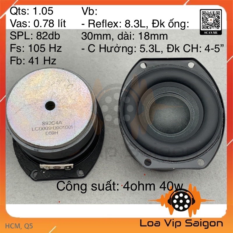 [1 CẶP] Củ loa Mid Bass/Sub JBL 3.5inch (4ohm 40w) | Shopee Việt Nam