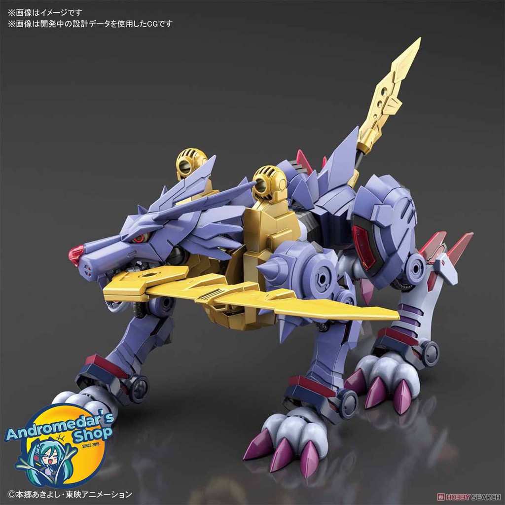 [Bandai] Mô hình lắp ráp Digimon Figure-rise Standard Metal Garurumon ...