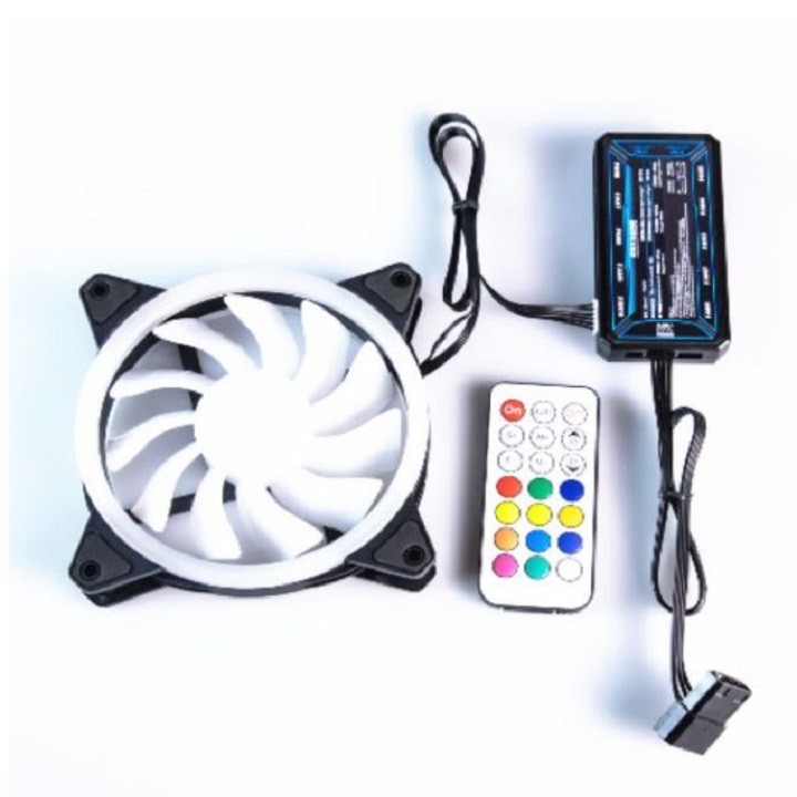 Fan Case Led RGB Dual Ring tặng vít | Shopee Việt Nam