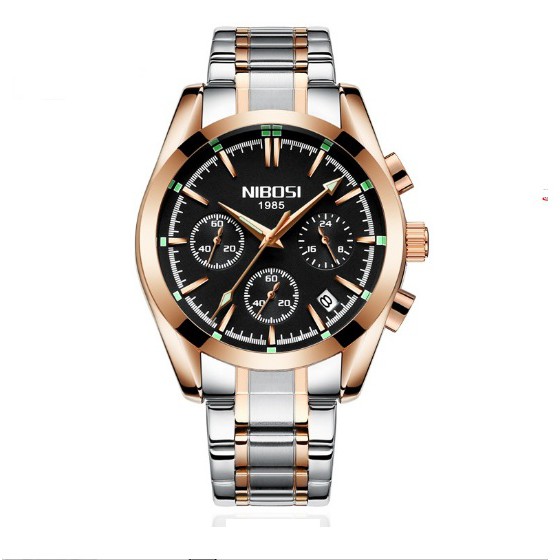 ĐỒNG HỒ NAM NIBOSI 2310 (1985) - DÂY THÉP CHẠY FULL 6 KIM | Shopee Việt Nam