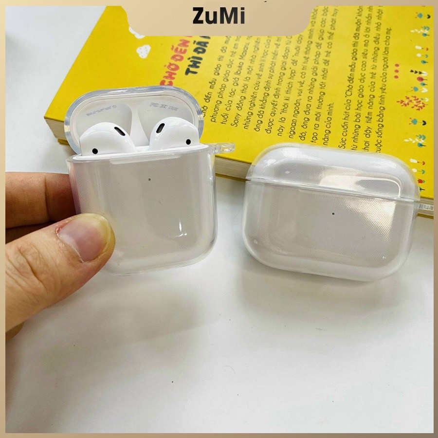 Case airpods pro , airpod 1/2 Vỏ bọc Clear silicon dẻo đựng tai nghe ...