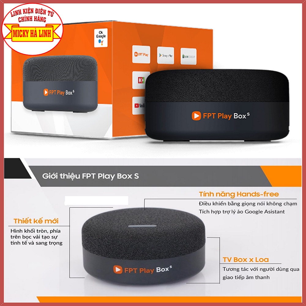 FPT Play Box 2022 - Mã T590 - Hands-free Android TV Box - Chính hãng ...