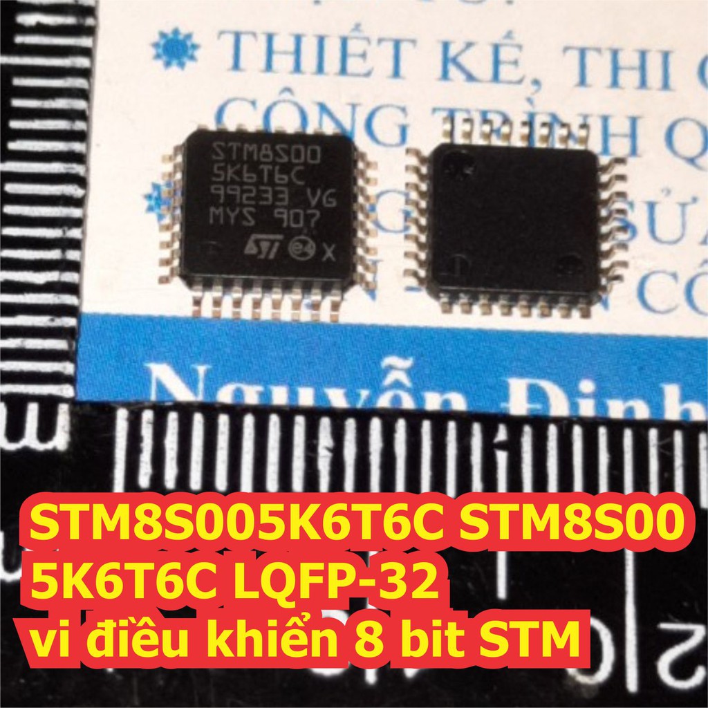 STM8S005K6T6C STM8S00 5K6T6C LQFP-32 vi điều khiển 8 bit STM kde7089 | Shopee Việt Nam