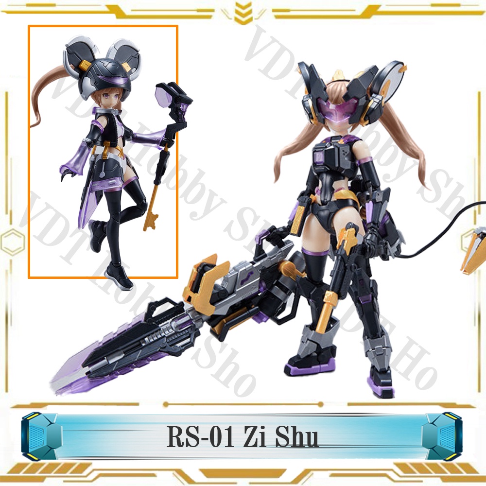 Mô hình lắp ráp Raider Of Shadow 1/12 RS-01 Zi Shu | Shopee Việt Nam