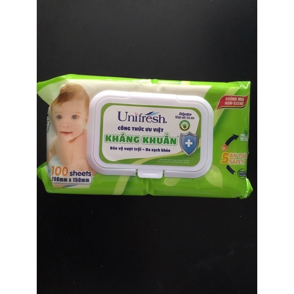 [Chính Hãng] Combo 6 gói khăn ướt Unifresh 100 tờ không mùi Nha Đam ...