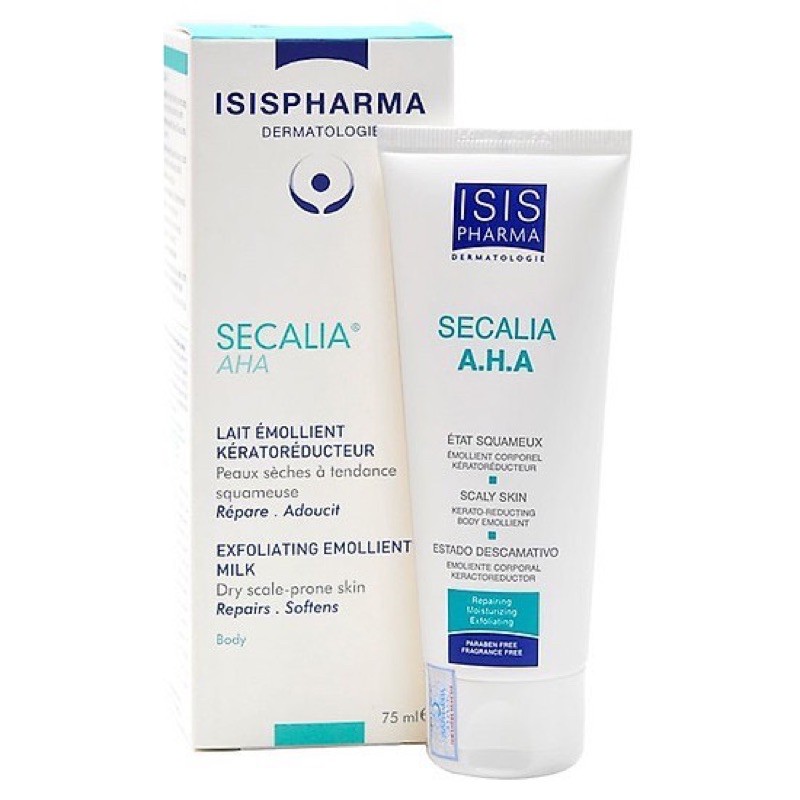 Kem Giảm Khô Da, Dày Sừng Isis Pharma Secalia Aha 75Ml | Shopee Việt Nam