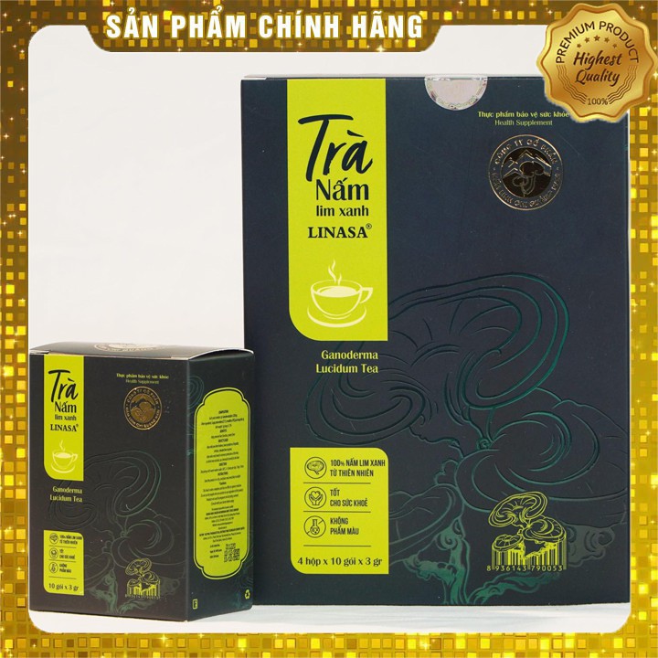 {chính hãng công ty} Trà Nấm Lim Xanh Hòa Tan LINASA | Shopee Việt Nam