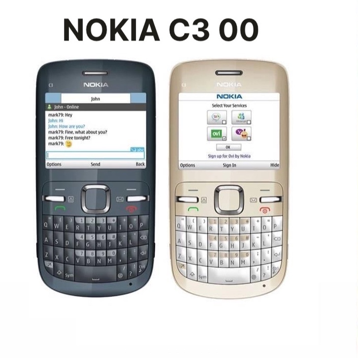 Điện Thoại Nokia C3 00 Chính Hãng Có 3G- Wifi Loa To,Nghe Gọi Rõ Ràng Bảo Hành 12 Tháng | Shopee ...