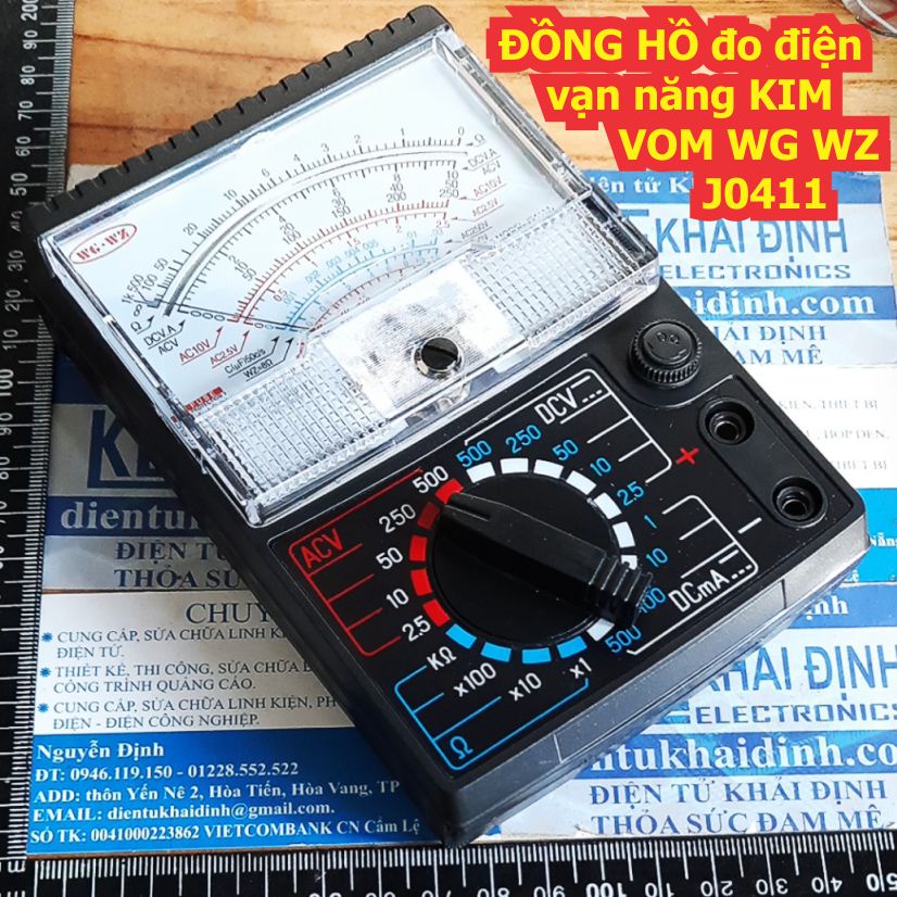 ĐỒNG HỒ đo điện vạn năng KIM VOM WG WZ J0411 kde2965 | Shopee Việt Nam