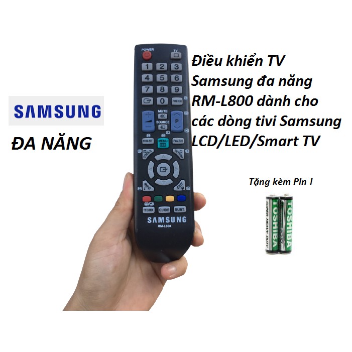 Điều Khiển Tv Samsung đa Năng Rm L800 Dành Cho Các Dòng Tivi Samsung