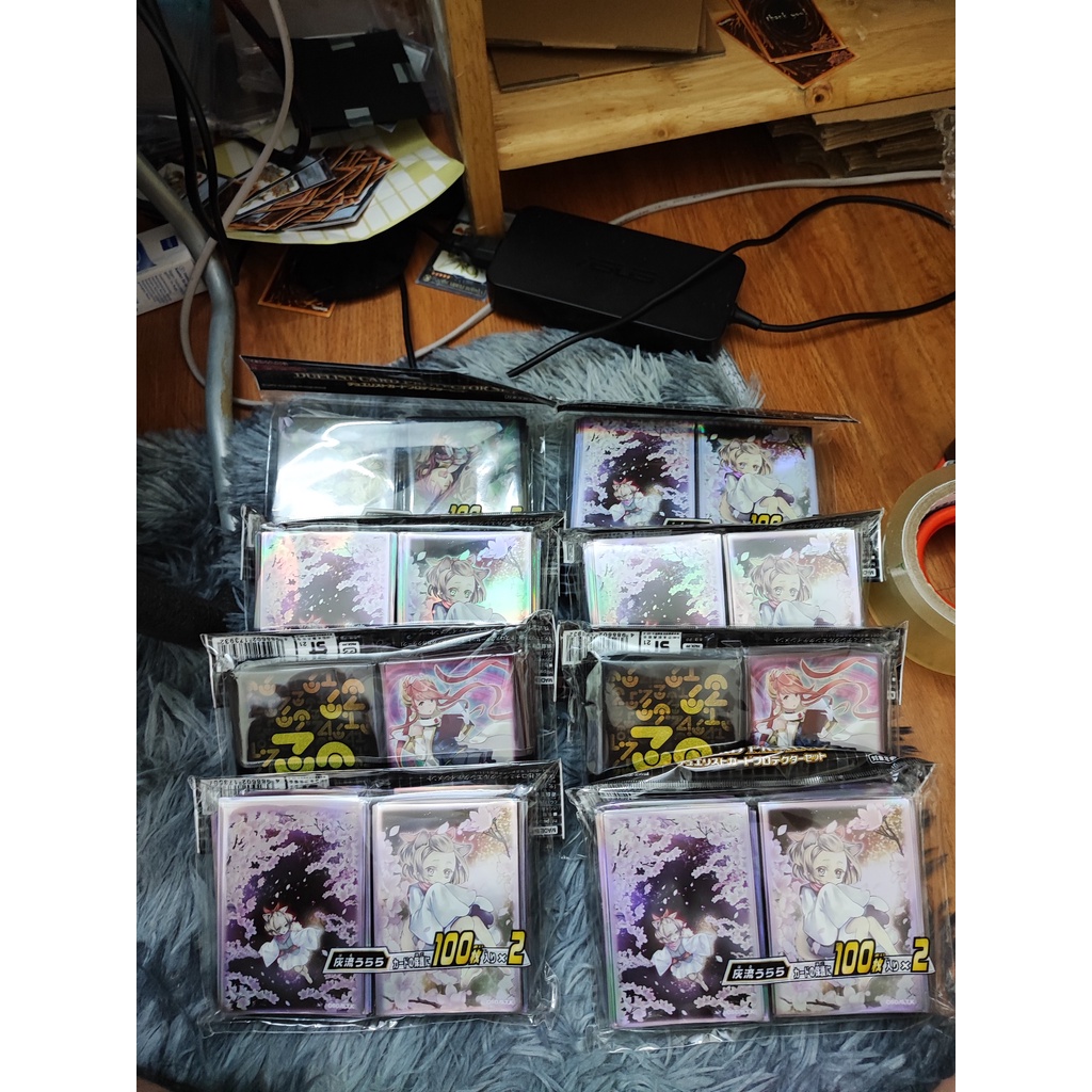 [Yugioh Funny Shop] 1 túi đựng thẻ bài Sleeve Konami loại 100 sleeve ...