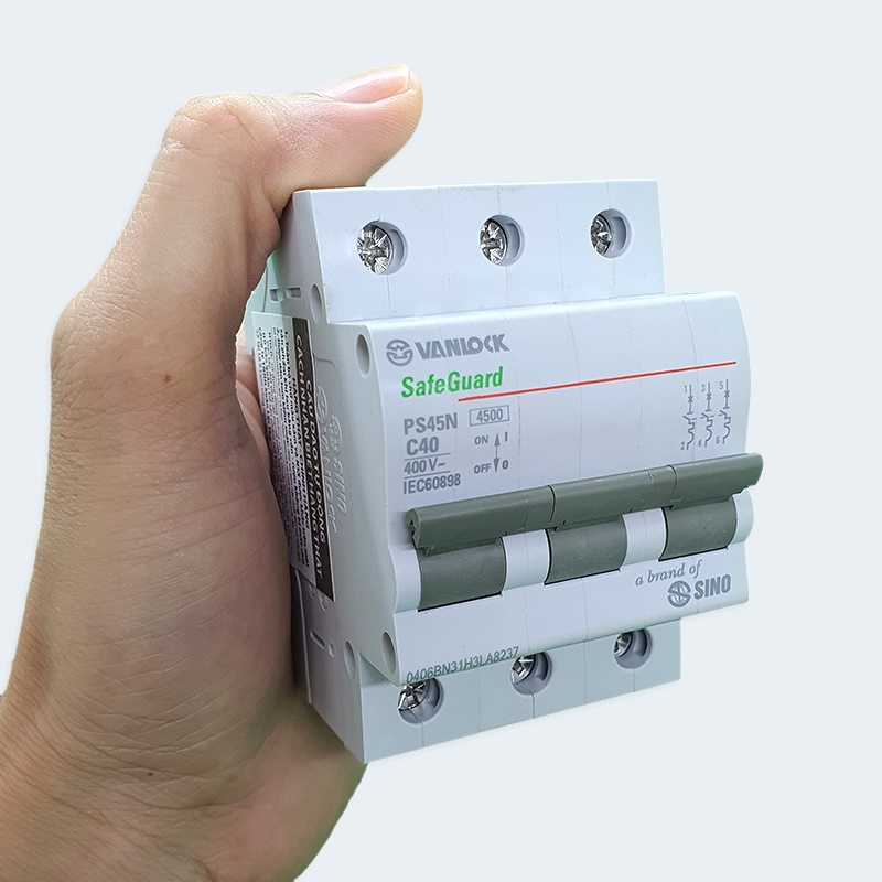 Cầu dao tự động Sino MCB 3P 40A 50A | Shopee Việt Nam