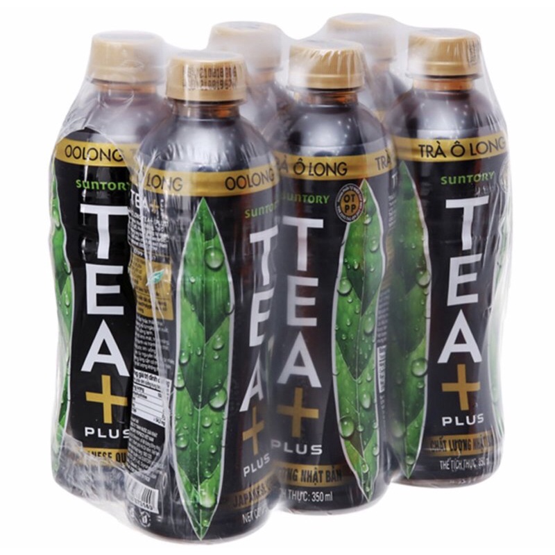 Lốc 6 Chai Trà OLong Tea Plus 350ml/Chai | Shopee Việt Nam