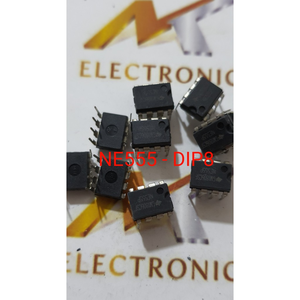 IC NE555P NE555N NE555 DIP8 IC Timer (con) | Shopee Việt Nam