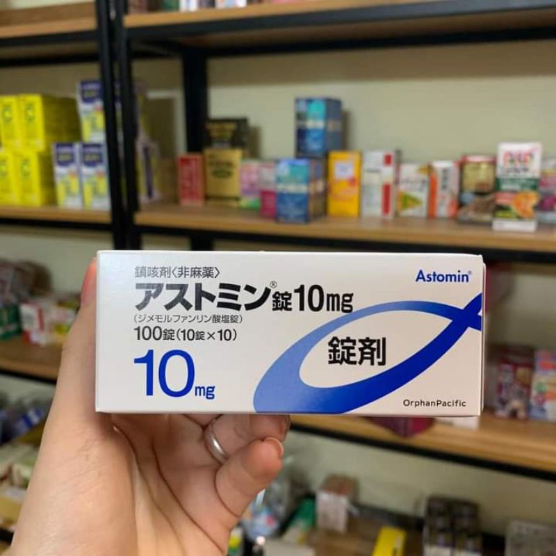 Viên uống hỗ trợ giảm ho Astomin 10mg Nhật nội địa 100 viên | Shopee ...