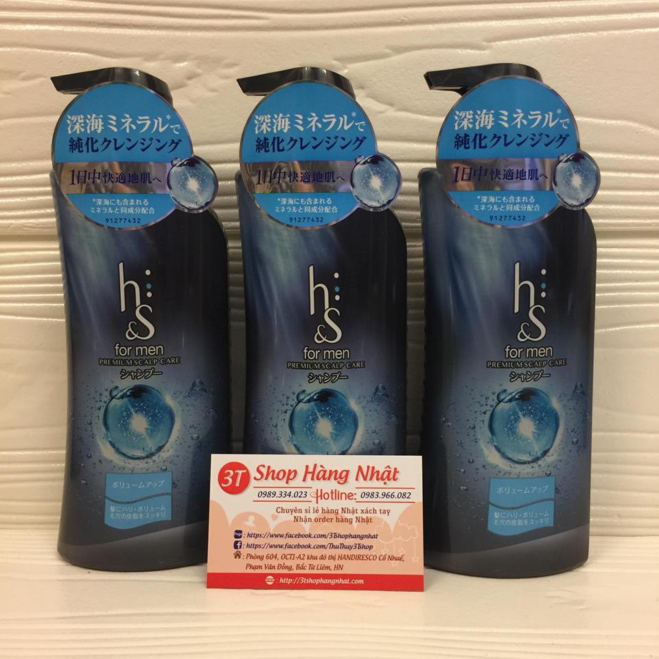 Dầu gội nam HS for men - Nhật Bản | Shopee Việt Nam