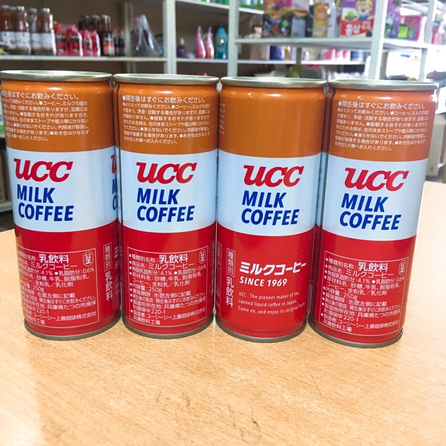Cà phê sữa UCC Nhật Bản 250g date 25/7/2020 | Shopee Việt Nam