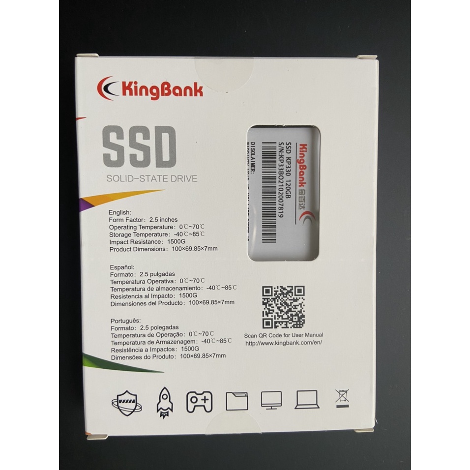 Ổ cứng SSD Kingbank KP320 120Gb chính hãng | Shopee Việt Nam