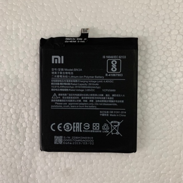 Pin Xiaomi Chính Hãng BN3A 2910/3000 mAh, xịn bảo hành 3 tháng | Shopee ...