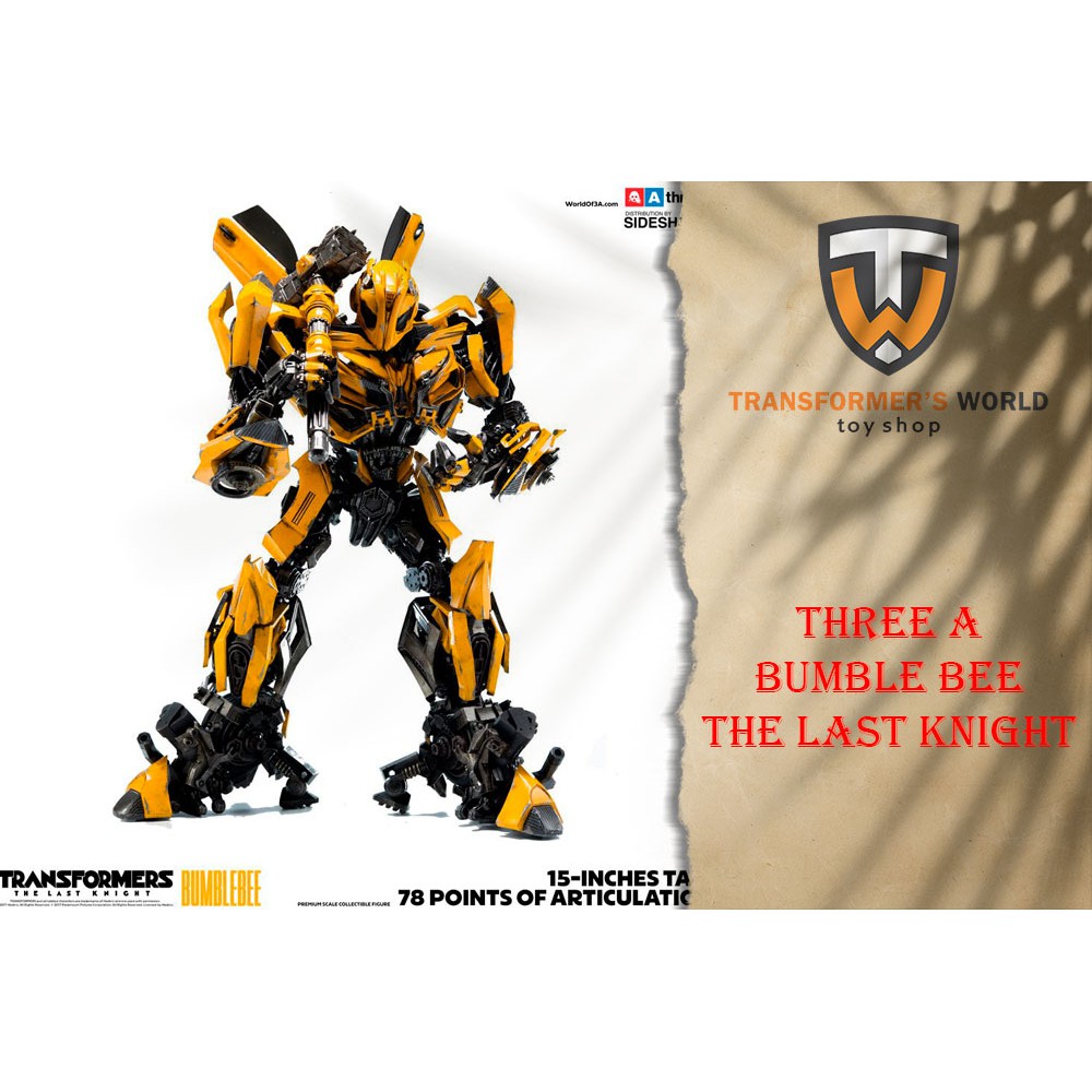Mô Hình 3A ThreeA BumbleBee The Last Knight TLK | Shopee Việt Nam