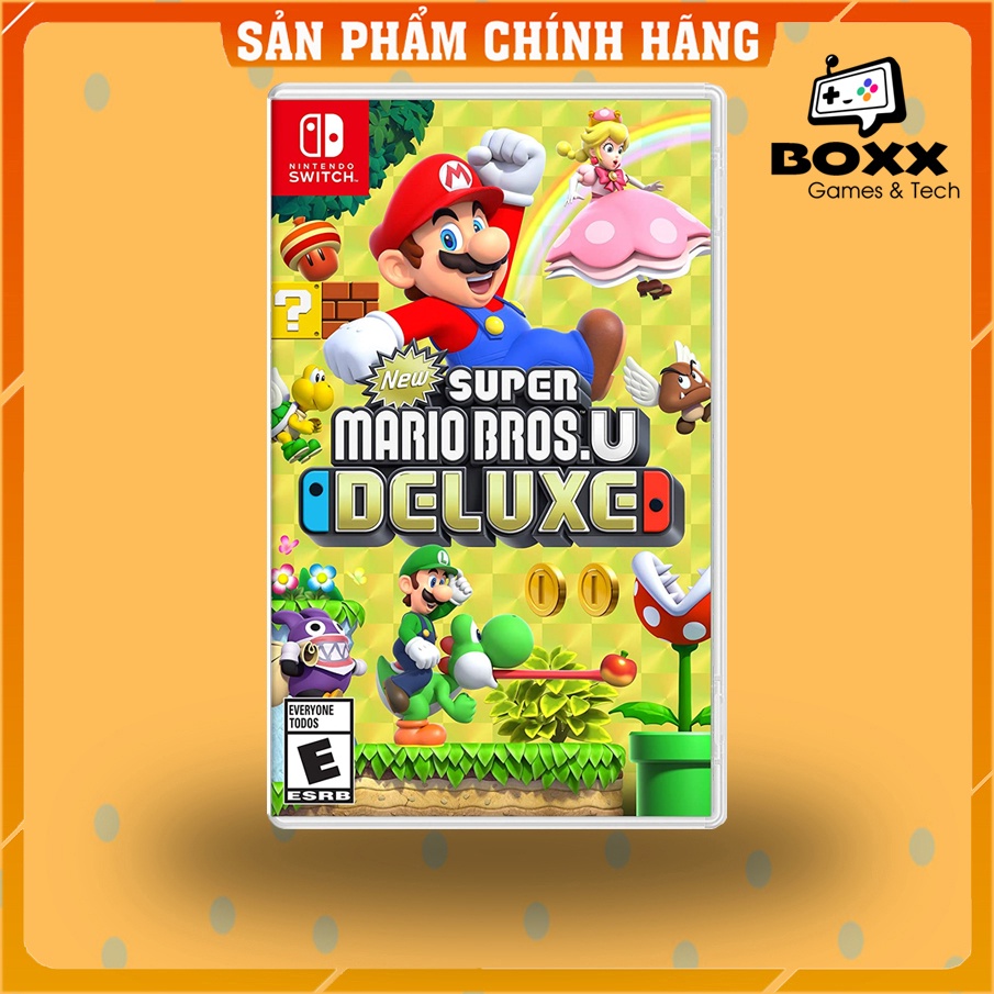 Băng Game Super Mario Bros U Deluxe Nintendo Switch | Shopee Việt Nam
