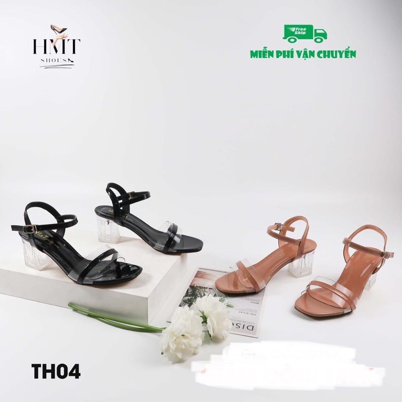 GIÀY SANDAL GÓT TRONG 5 PHÂN DA BÓNG | Shopee Việt Nam