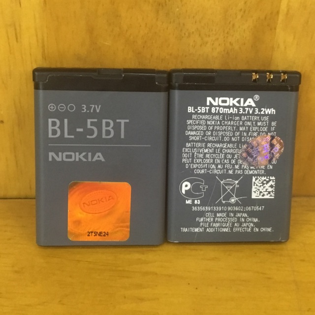 Pin Nokia BL-5BT zin theo máy | Shopee Việt Nam