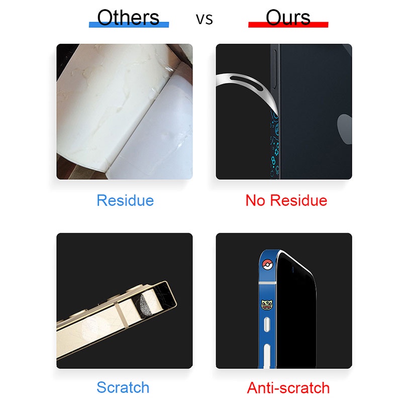 Dazzling Side Skin cho Nubia Z50 Z60 Ultra Z50S Pro Decal Khung Bảo Vệ ...