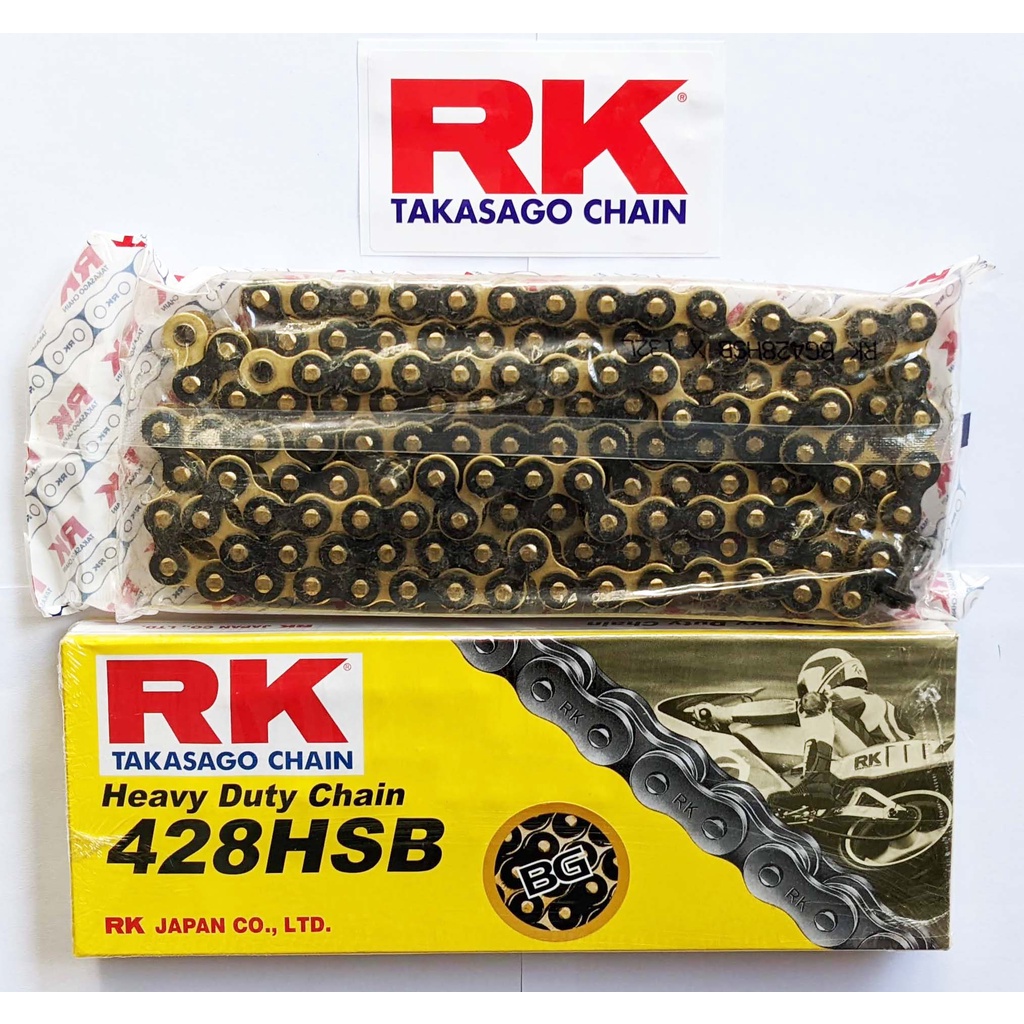 Sên RK Đen Vàng 10 Ly Cao Cấp Nhập Khẩu Cho Ex, Win, Rai, Future, Wave ...