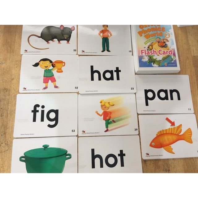 Flash Card Oxford Phonics World Level 2 | Shopee Việt Nam