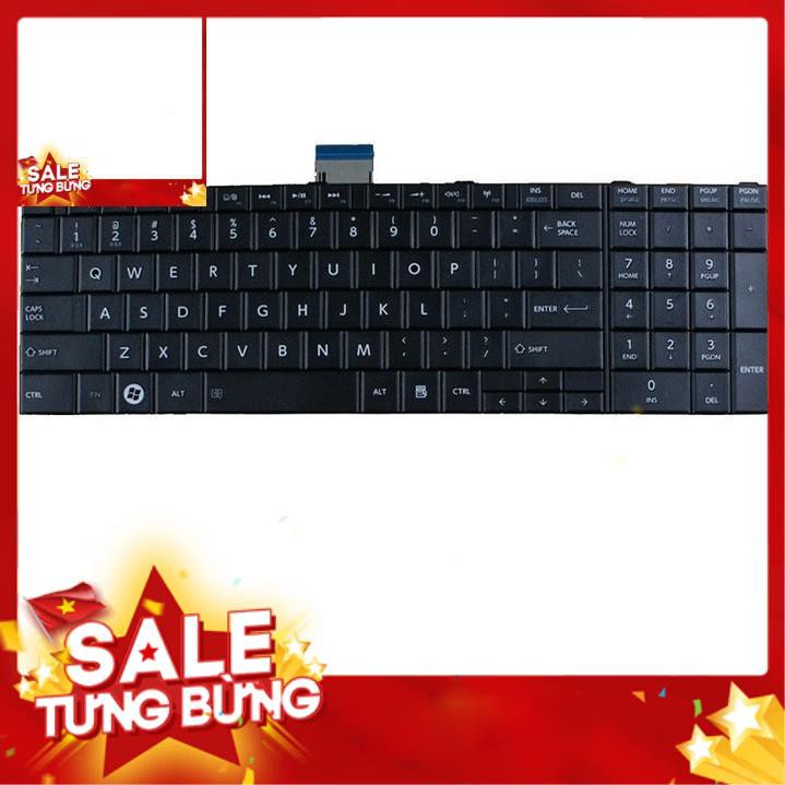 Bàn phím Laptop TOSHIBA SATELLITE C850 C850D C855 C855D L850 L850D L855 đen/trắng [ Hàng zin ...