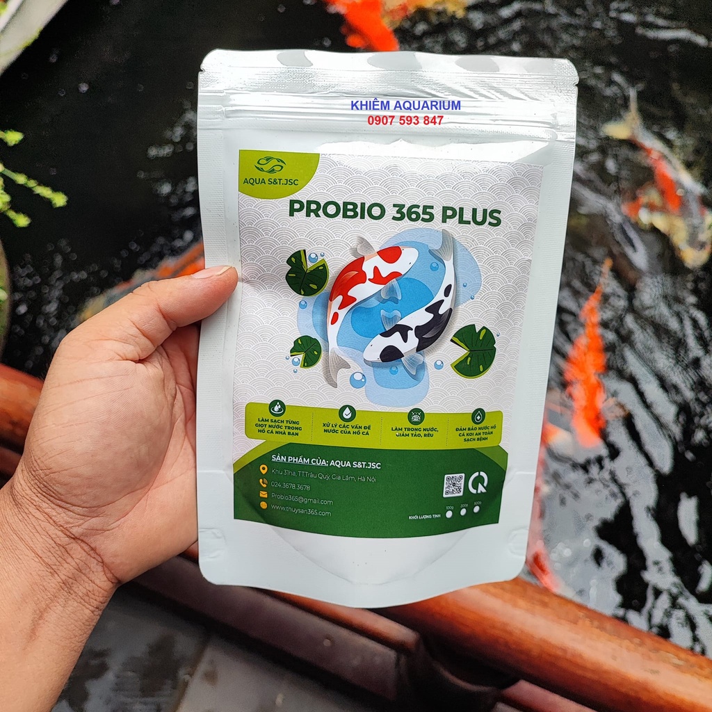 Vi Sinh PROBIO 365 PLUS - Men Vi Sinh Xử Lý Nước Nhiễm Khuẩn | Shopee ...