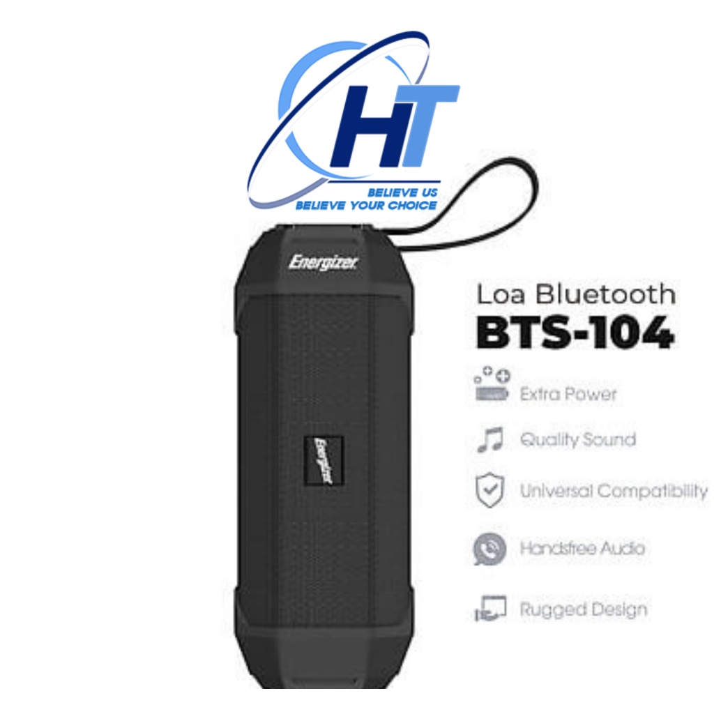 Loa Bluetooth Energizer BTS-104 Kiêm Sạc Dự Phòng | Shopee Việt Nam