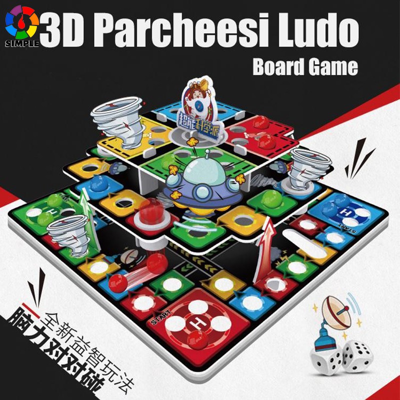 Bộ Đồ Chơi Board Game Parchi Ludo Dành Cho Cả Gia Đình | Shopee Việt Nam