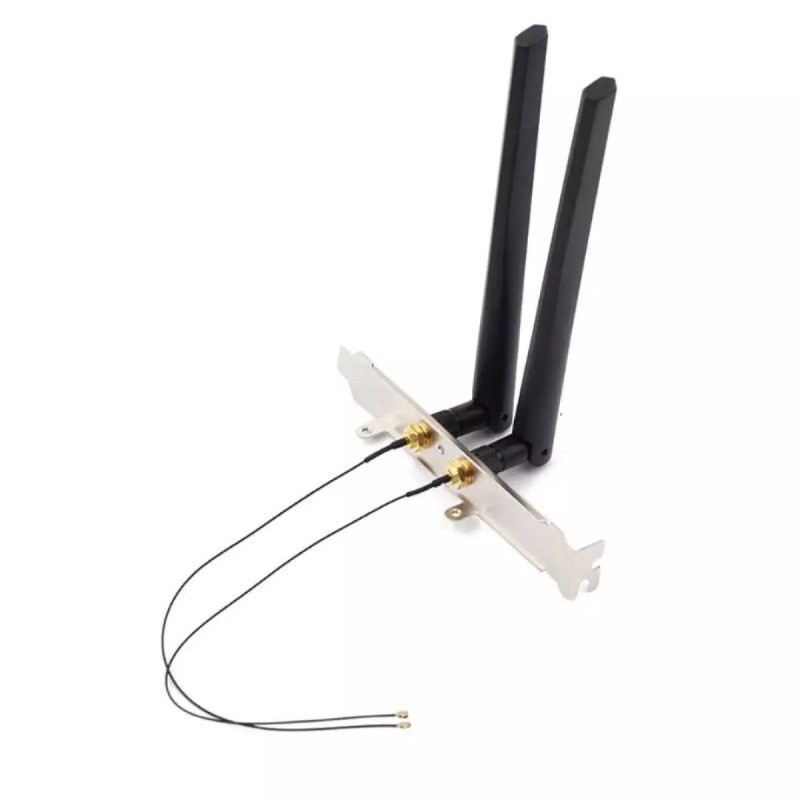 Anten Ănten Wifi dùng cho máy tính để bàn,thẻ không dây IPEX4 ...