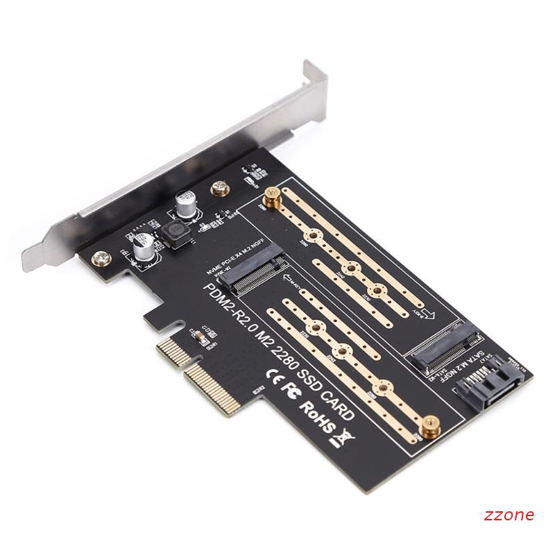 Card chuyển đổi PCIE sang SATA M2/M.2 SSD NVMe M.2 NGFF sang SATA M2 M ...