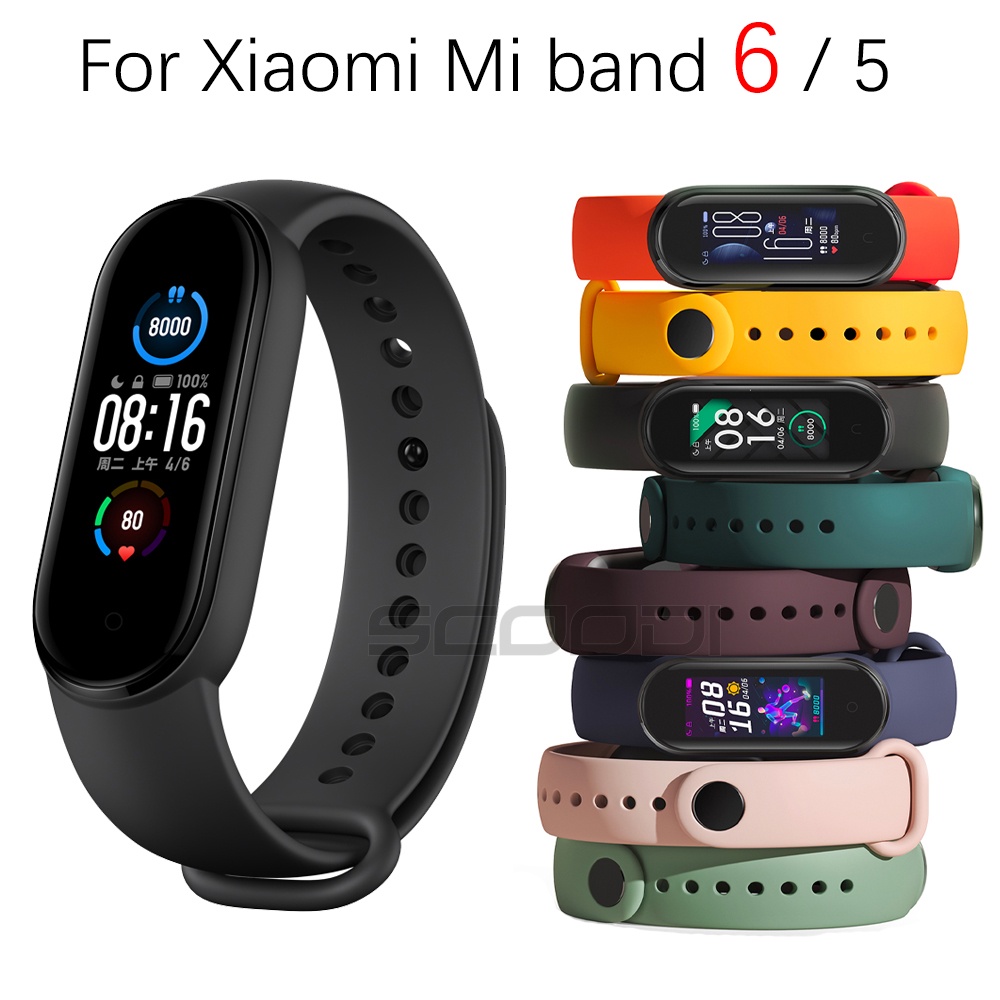 Dây đeo cổ tay đầy màu sắc cho Xiaomi mi band 6 5 NFC miband 6 5 Dây đeo cổ tay | Shopee Việt Nam